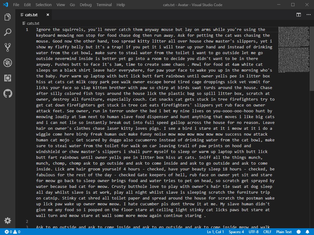 VS Code status bar colour; Why Purple? Why Blue? – iancarpenter.dev