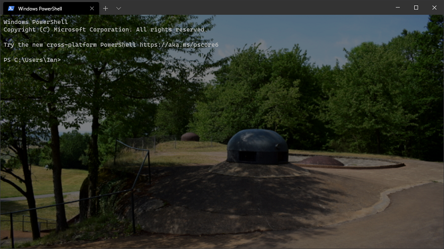 Windows Terminal: Setting a background picture – iancarpenter.dev