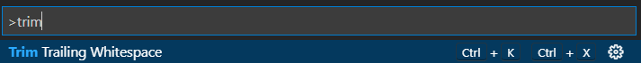 VS Code: Removal of Trailing Spaces – iancarpenter.dev
